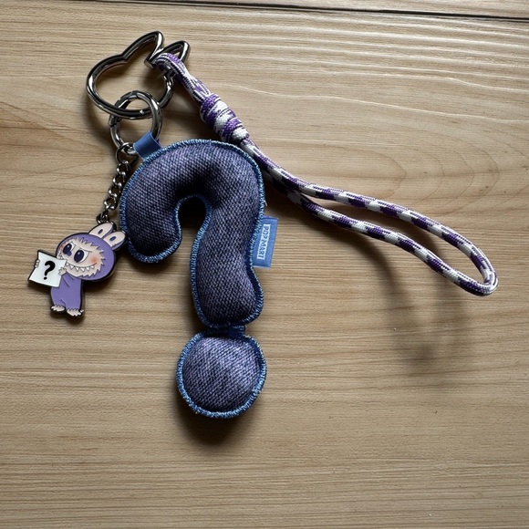 POP MART | Accessories | Pop Mart Question Mark Keychain Charm | Poshmark